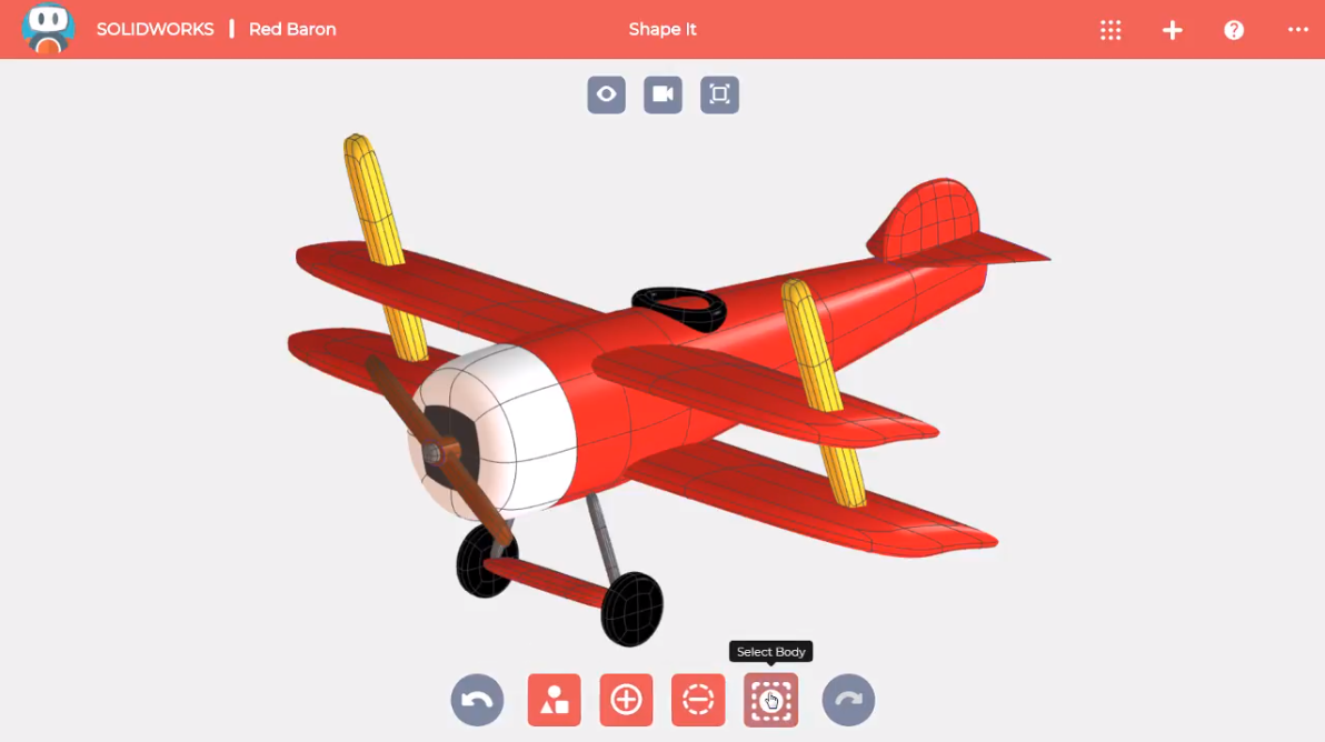 SOLIDWORKS Apps for Kids How-To: Selecting Bodies - Apps for Kids